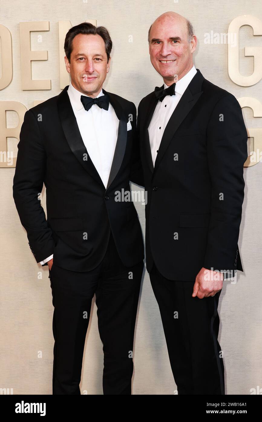 Beverly Hills, United States. 07th Jan, 2024. David Greenbaum and ...