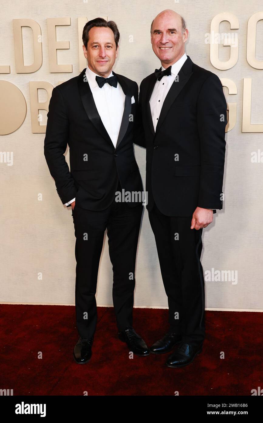 Beverly Hills, United States. 07th Jan, 2024. David Greenbaum and ...