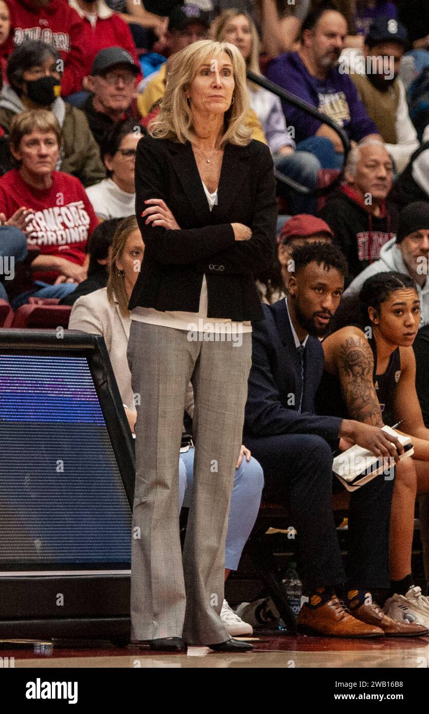 Maples Pavilion Stanford, CA. 07th Jan, 2024. CA, U.S.A. Washington ...