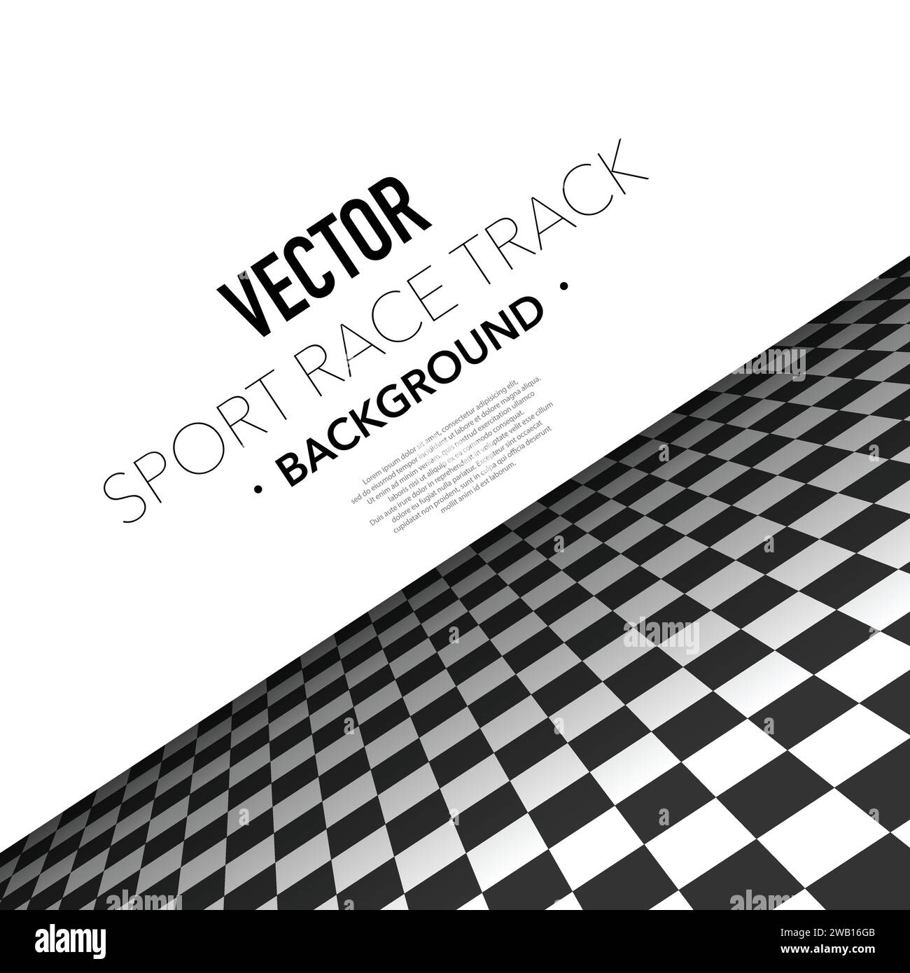 Black and white checkered banner Stock Vector Image & Art - Alamy