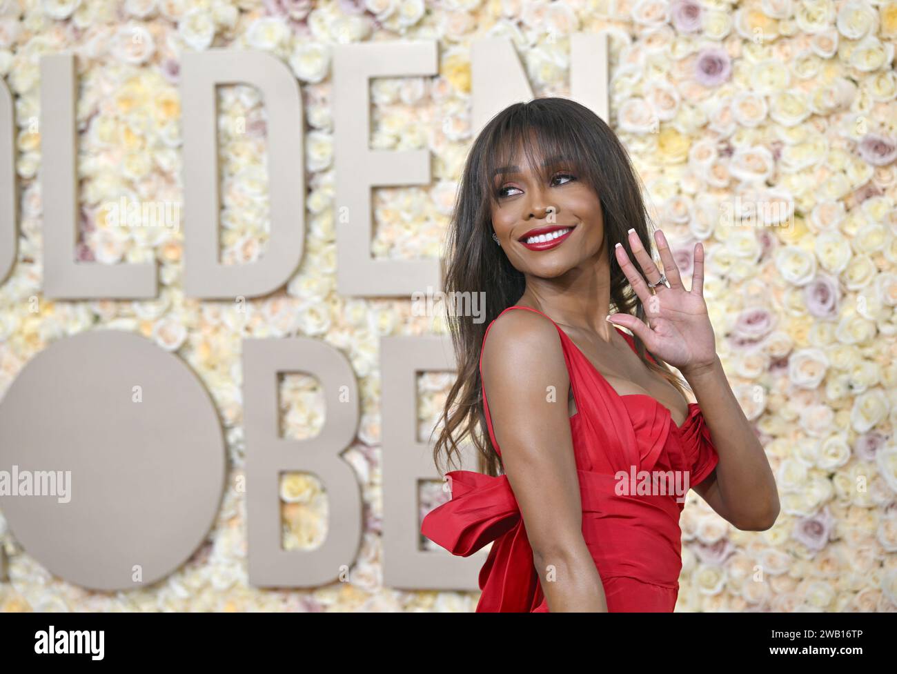 Beverly Hills, United States. 07th Jan, 2024. Actress Zuri Hall arrives ...