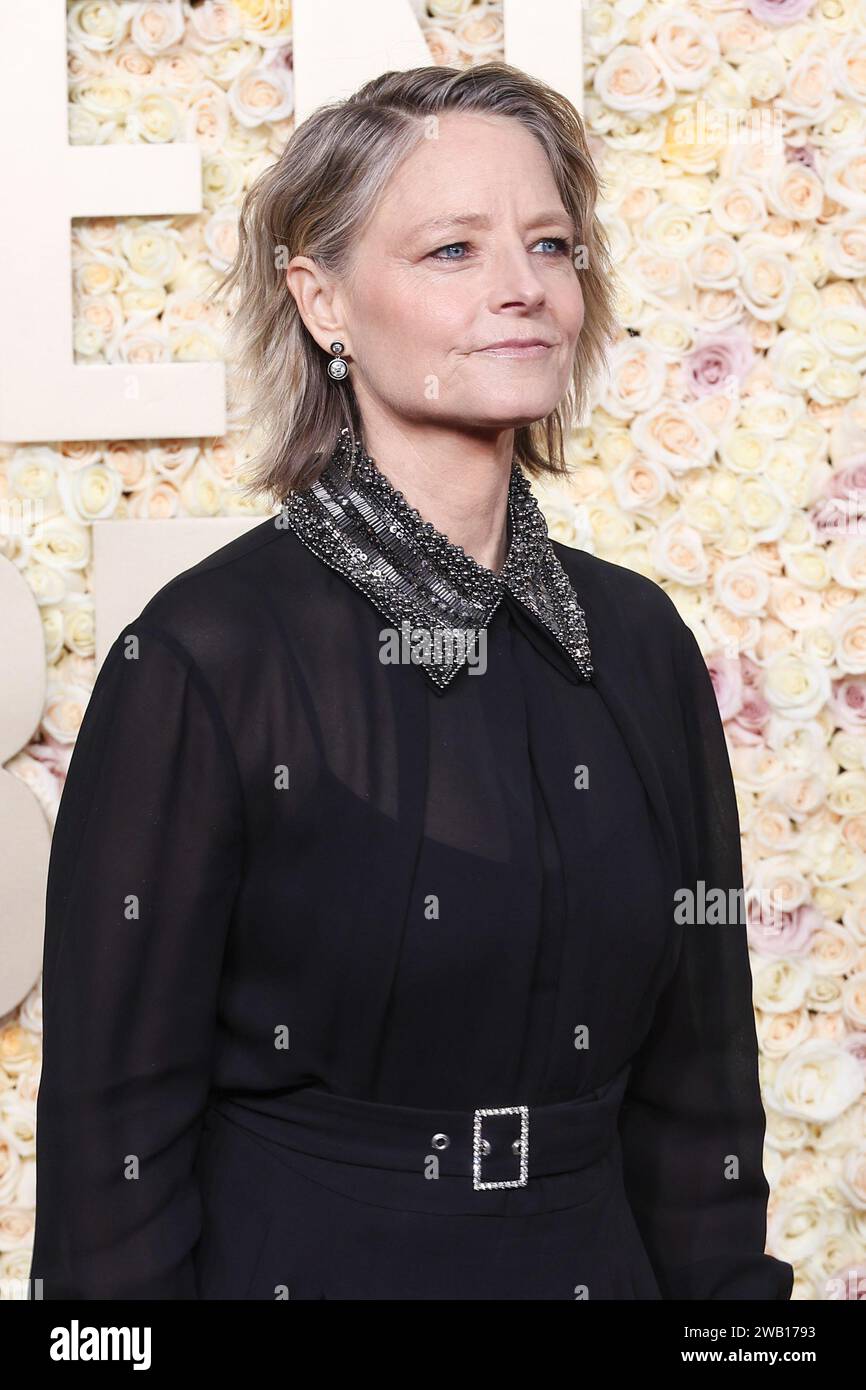 Beverly Hills, United States. 07th Jan, 2024. Jodie Foster at the 81st ...
