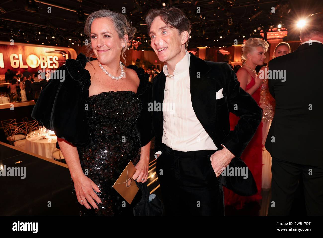 Beverly Hills, United States. 07th Jan, 2024. Emma Thomas and Cillian ...