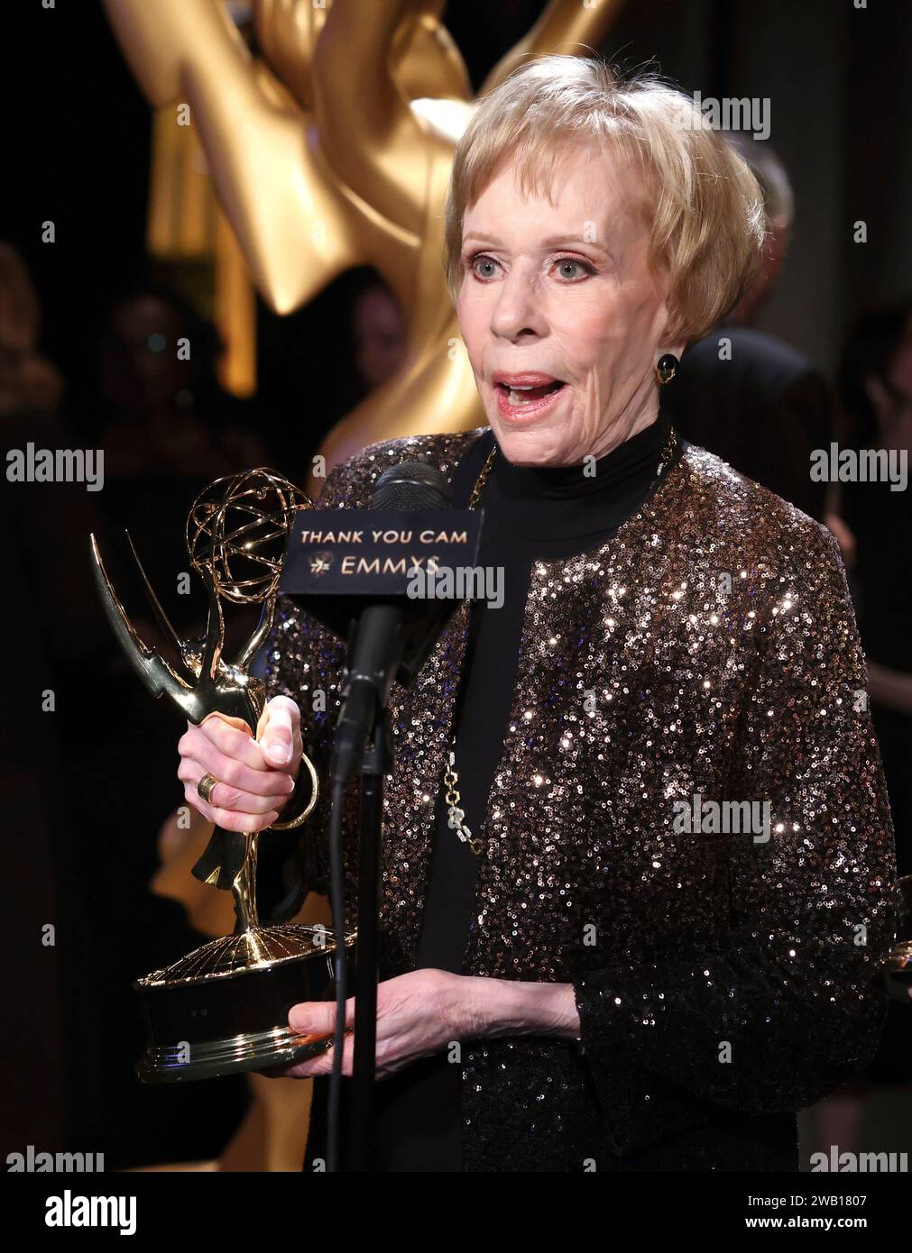 EXCLUSIVE - Carol Burnett winner for outstanding variety special speaks ...