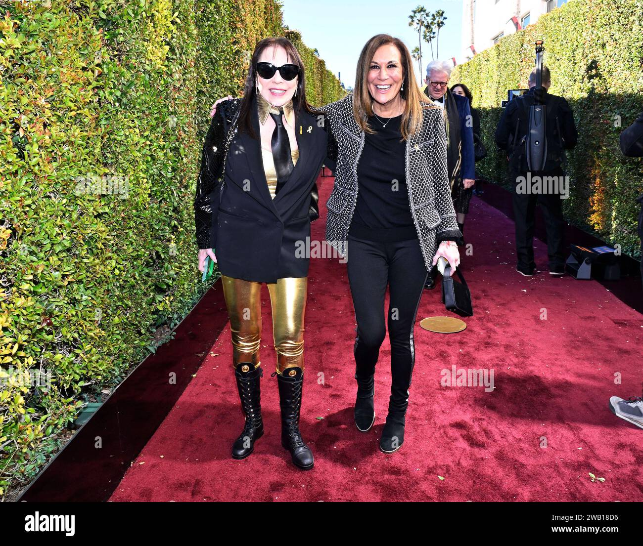 Beverly Hills, United States. 07th Jan, 2024. Gilda Baum-Lappe and ...