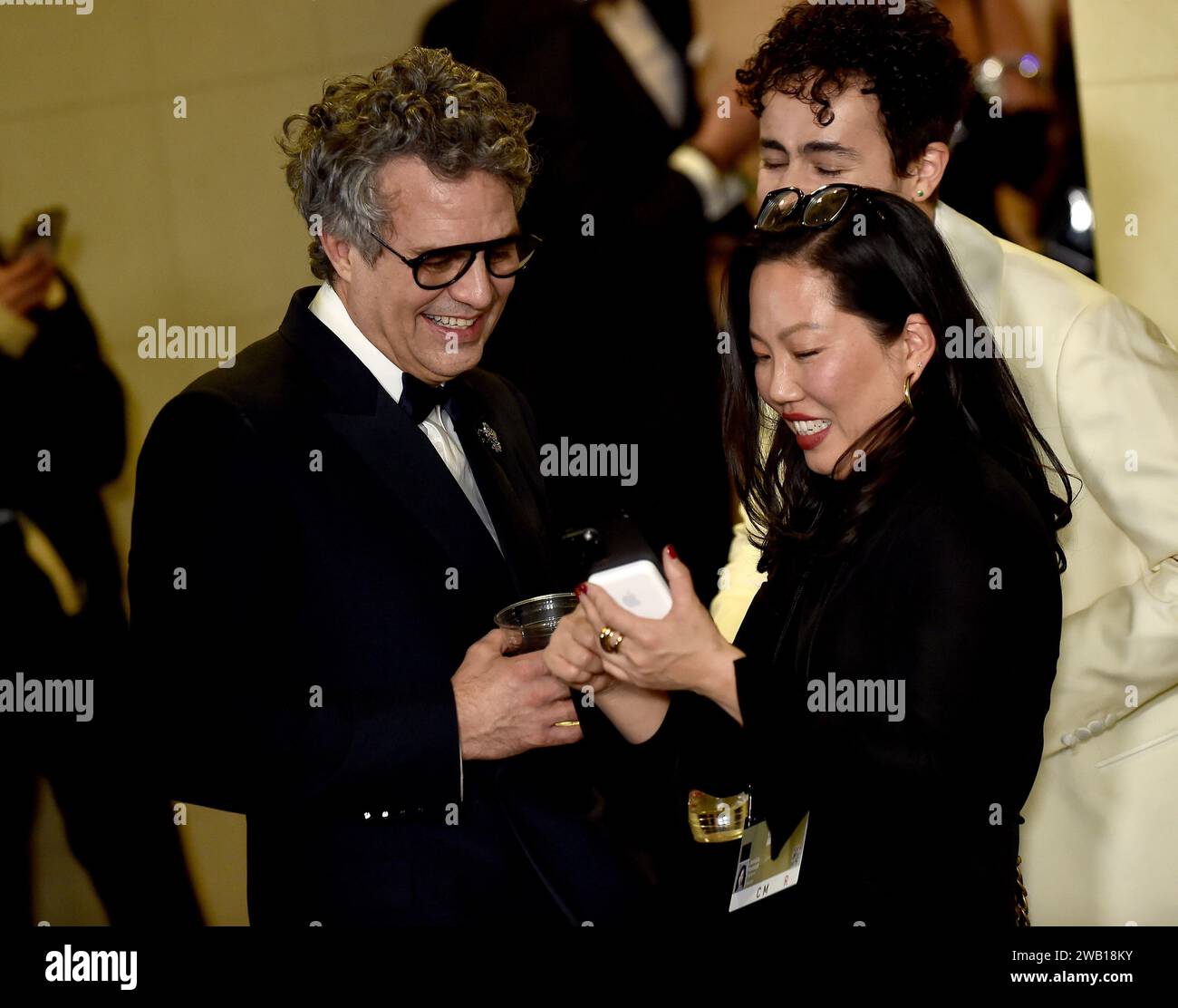 Beverly Hills, USA. 07th Jan, 2024. Mark Ruffalo in the pressroom at ...
