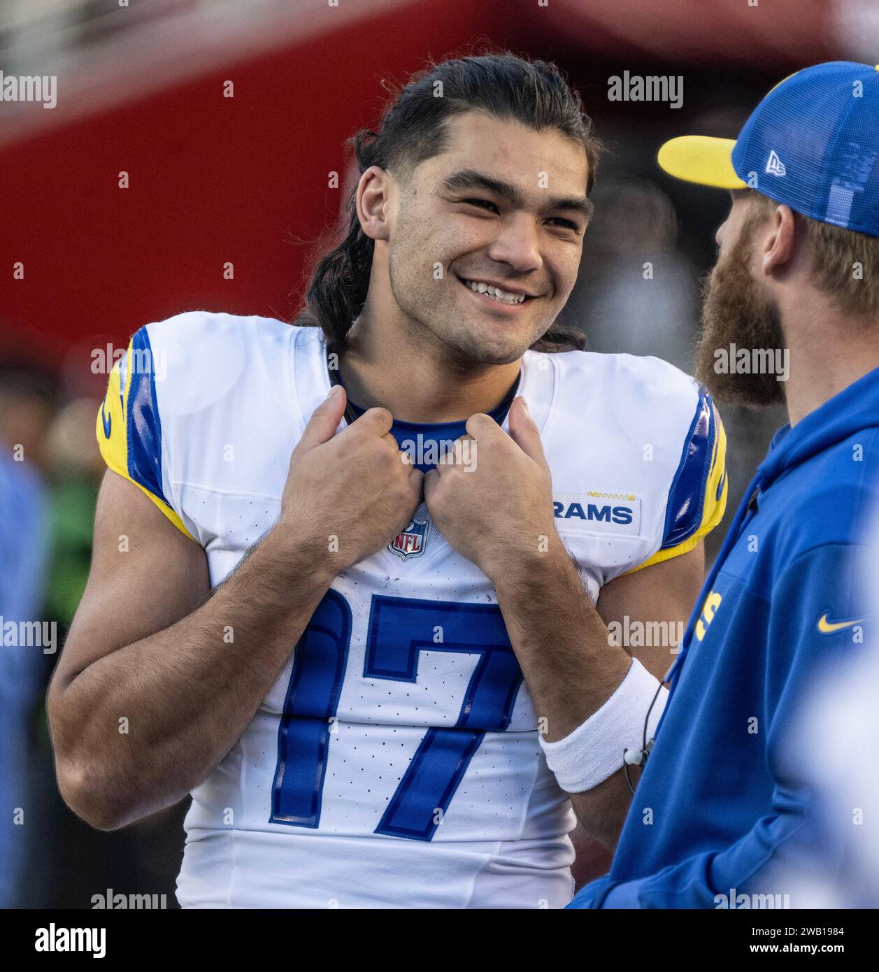Santa Clara, United States. 07th Jan, 2024. Los Angeles Rams wide ...