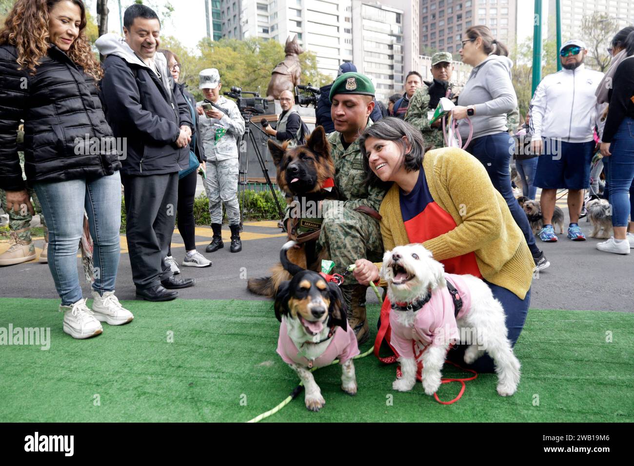 January 7, 2024, Mexico City, Mexico: Mexican Army Corporal Carlos ...