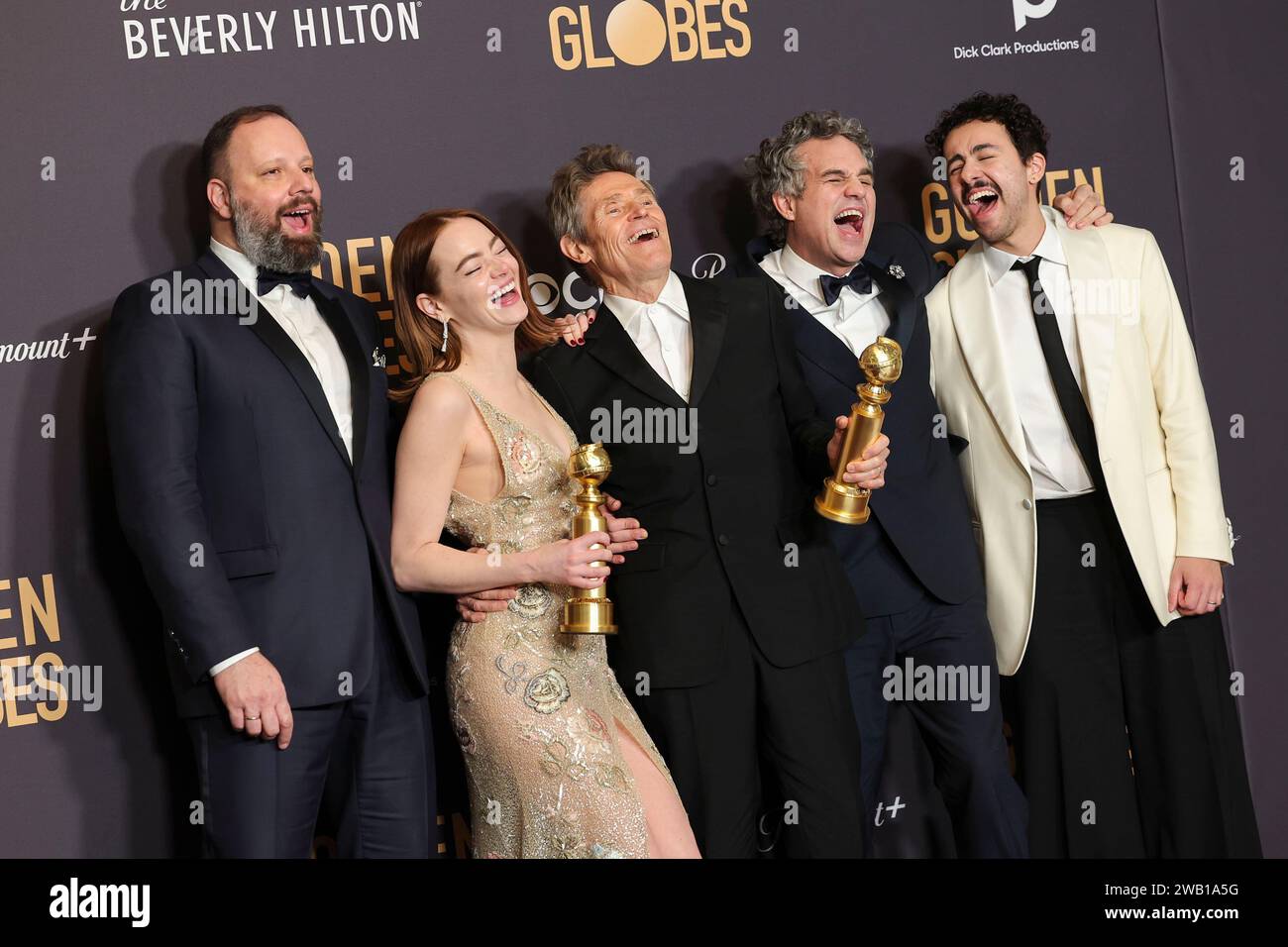 Beverly Hills, United States. 07th Jan, 2024. Yorgos Lanthimos, Emma ...