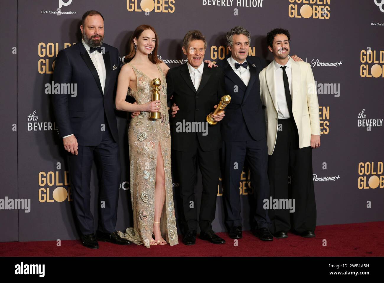 Beverly Hills, United States. 07th Jan, 2024. Yorgos Lanthimos, Emma ...