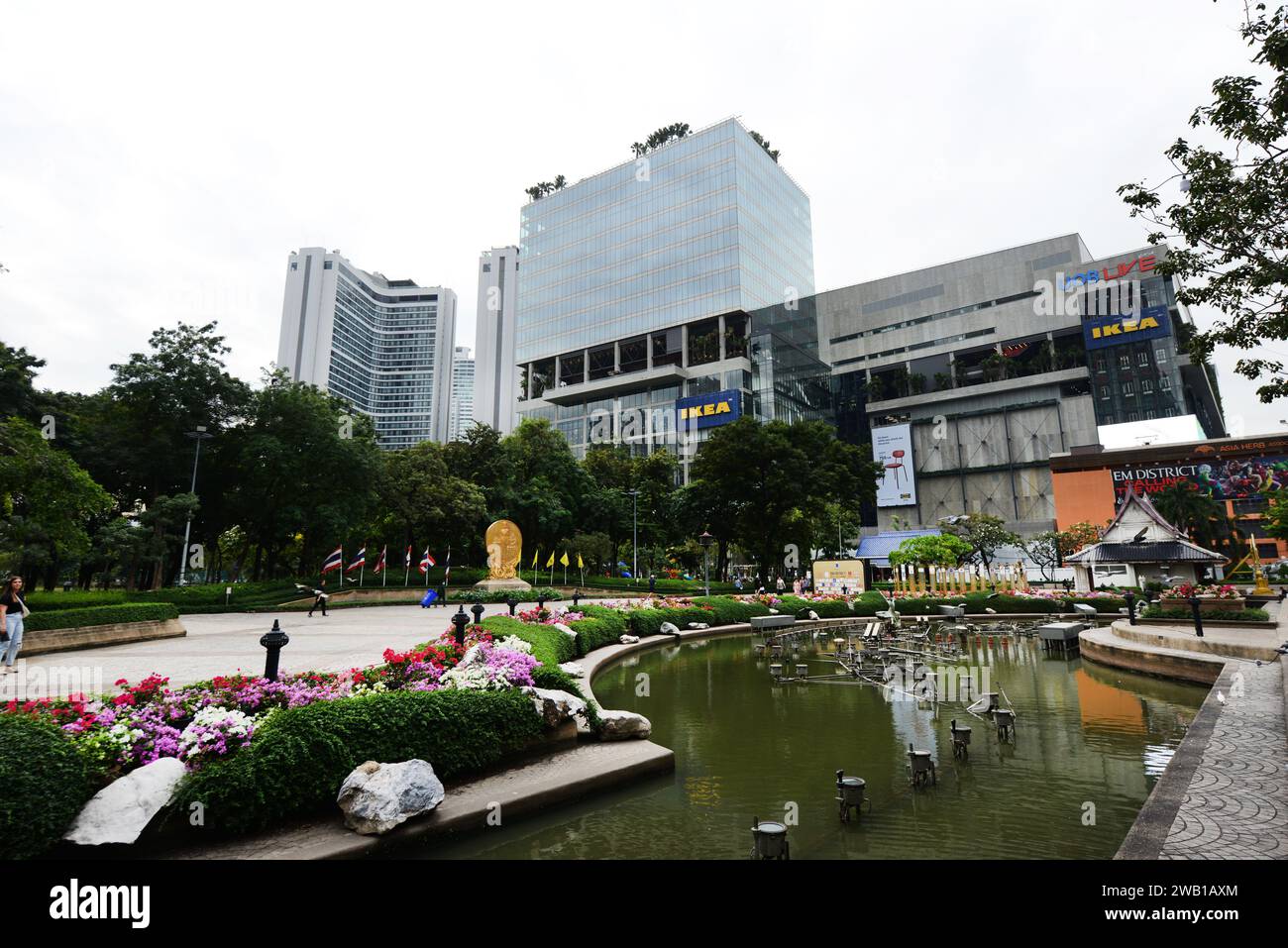 EmSphere shopping mall on Sukhumvit Rd. in Bangkok, Thailand Stock ...