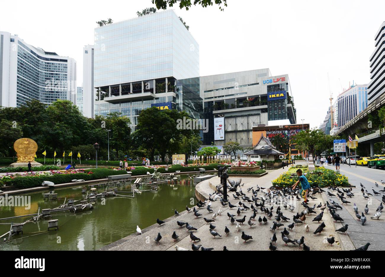 EmSphere shopping mall on Sukhumvit Rd. in Bangkok, Thailand Stock ...