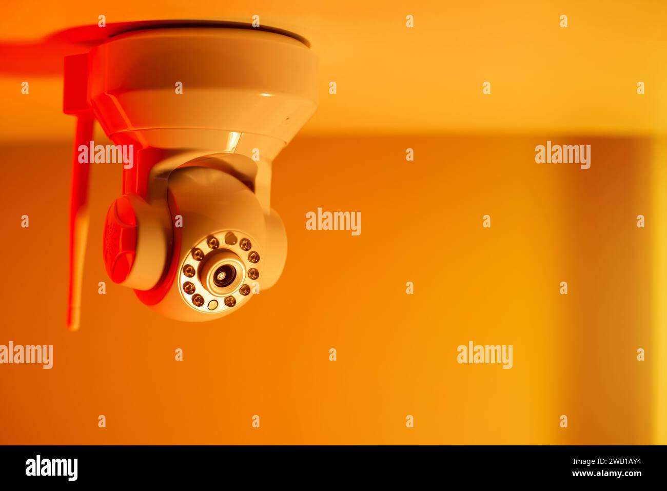 Modern security CCTV IP Camera, wireless IP Camera. Surveillance and ...