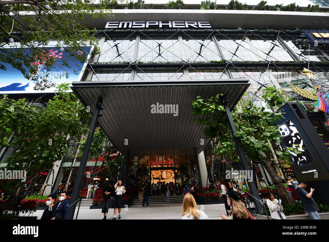 EmSphere shopping mall on Sukhumvit Rd. in Bangkok, Thailand Stock Photo - Alamy