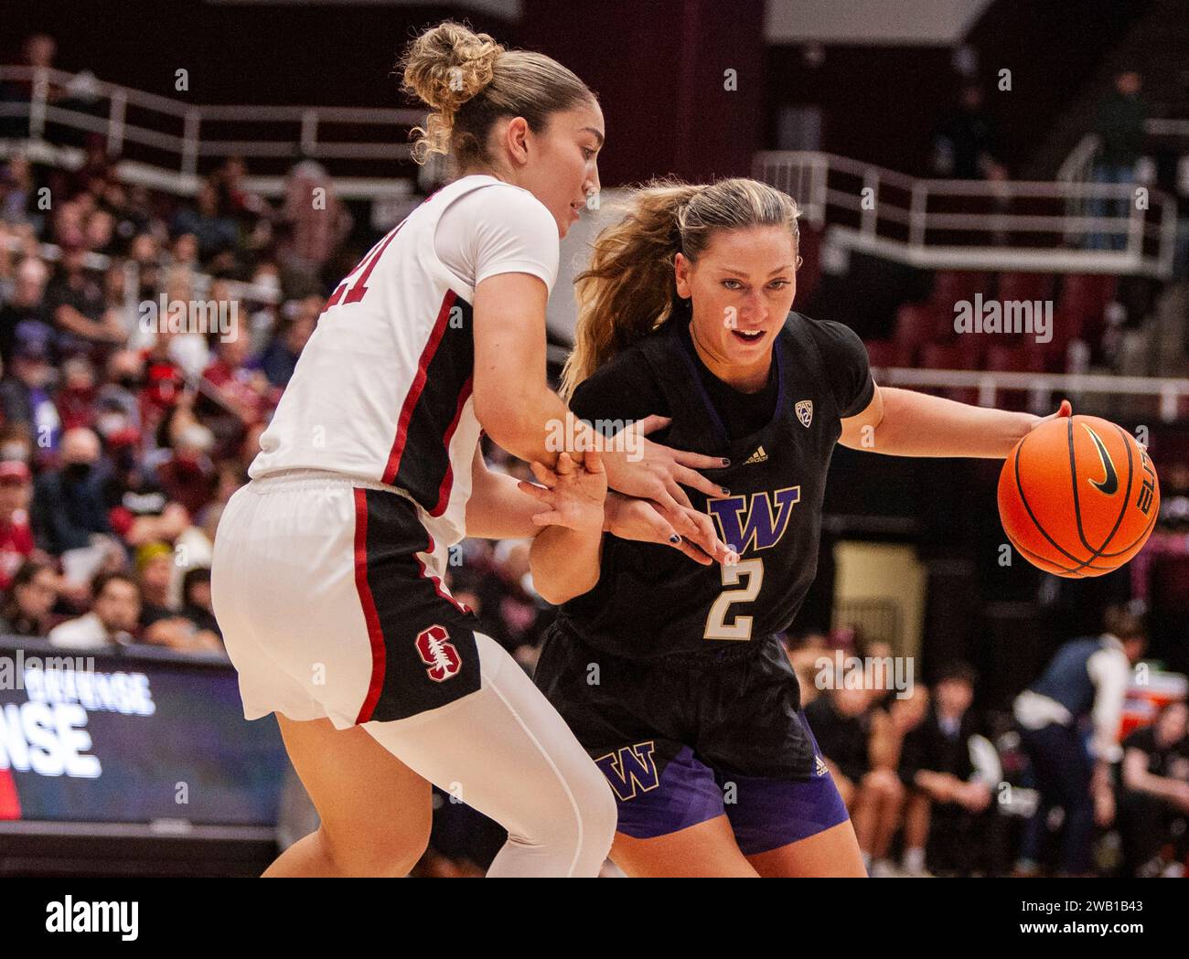 Maples Pavilion Stanford, CA. 07th Jan, 2024. CA, U.S.A. Washington ...