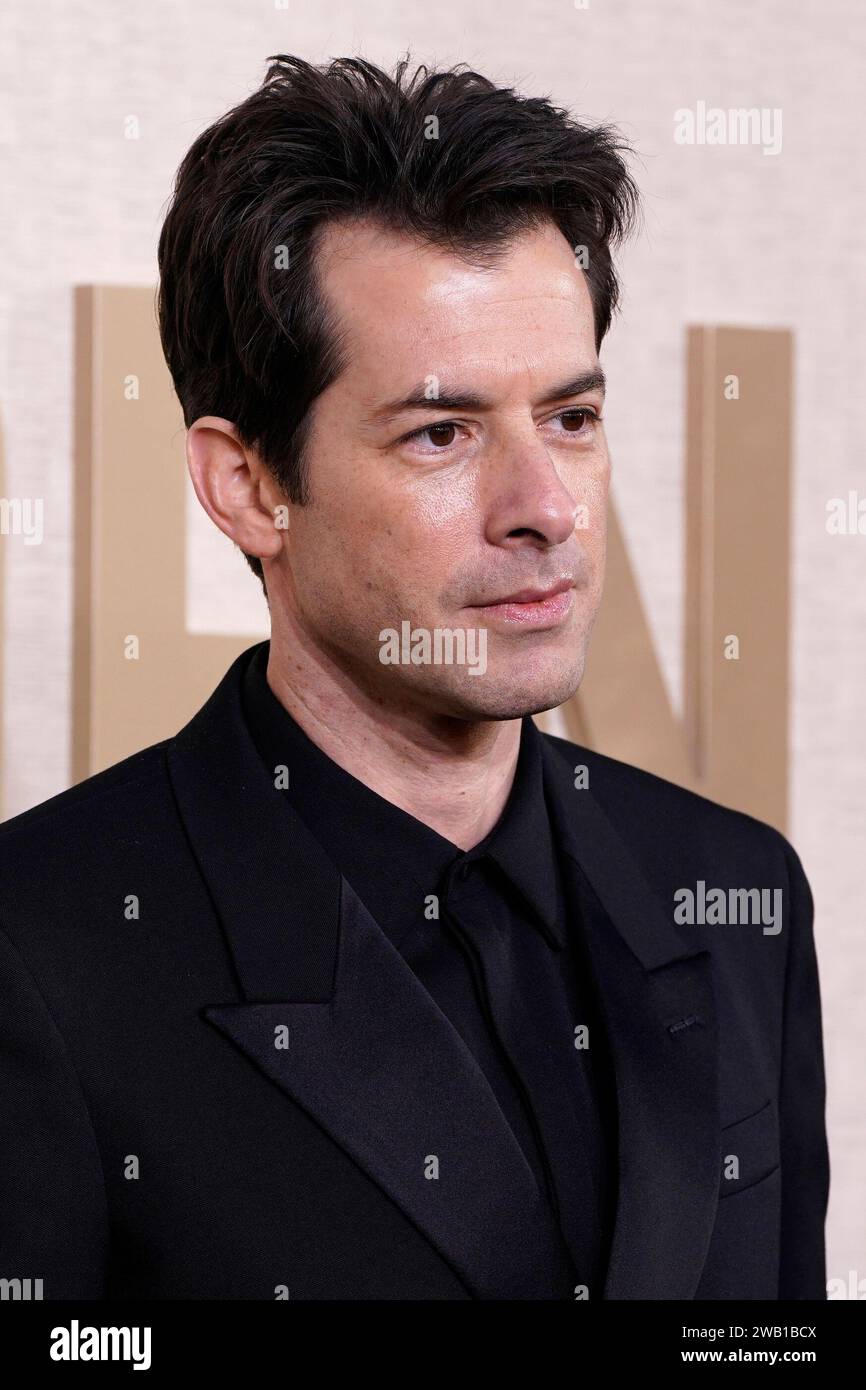 Mark Ronson arrives at the 81st Golden Globe Awards on Sunday, Jan. 7 ...