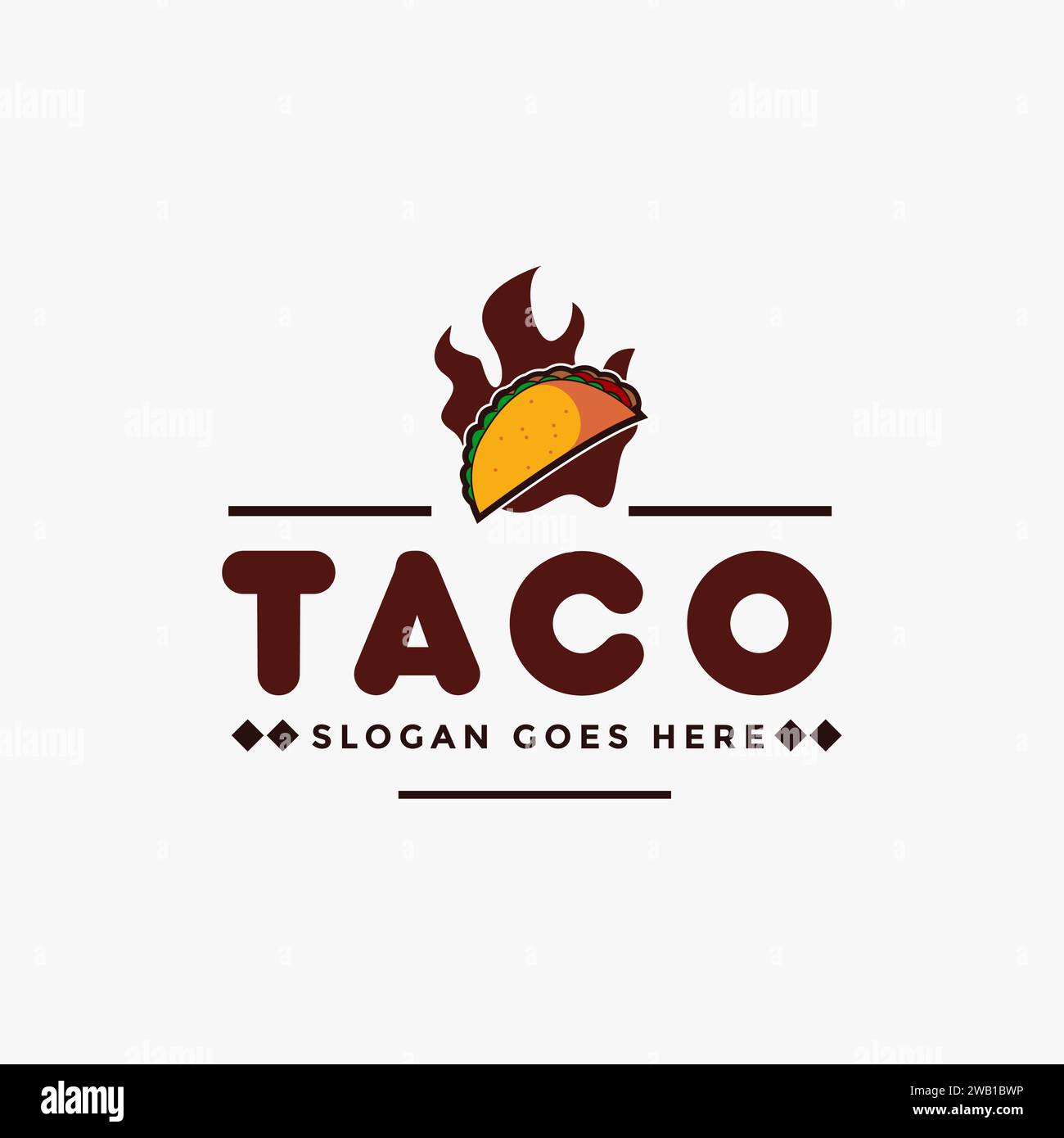 Guacamole nachos tacos Stock Vector Images - Alamy