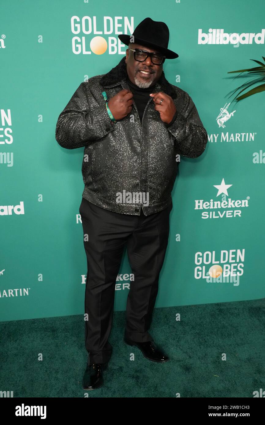 Cedric the Entertainer arrives at the 81st Golden Globe Awards ...