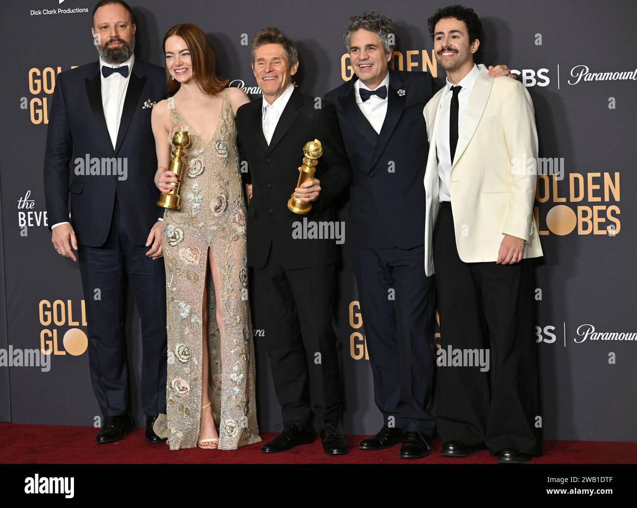 Beverly Hills, United States. 07th Jan, 2024. (L-R) Yorgos Lanthimos ...