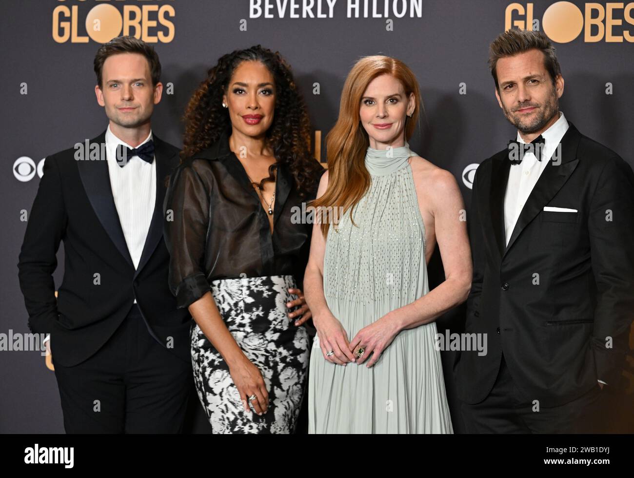Beverly Hills, United States. 07th Jan, 2024. (L-R) Patrick J. Adams ...