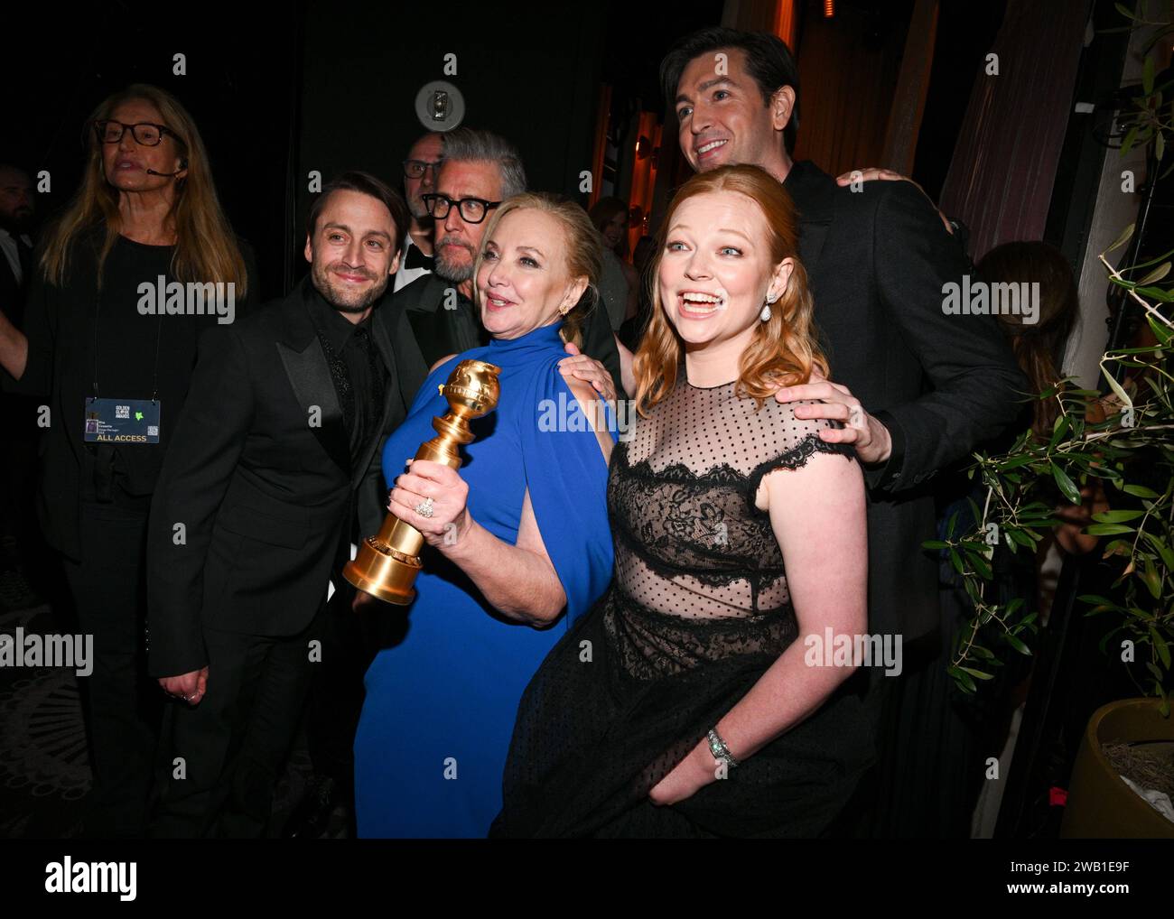 Beverly Hills, United States. 07th Jan, 2024. Kieran Culkin, Alan Ruck ...