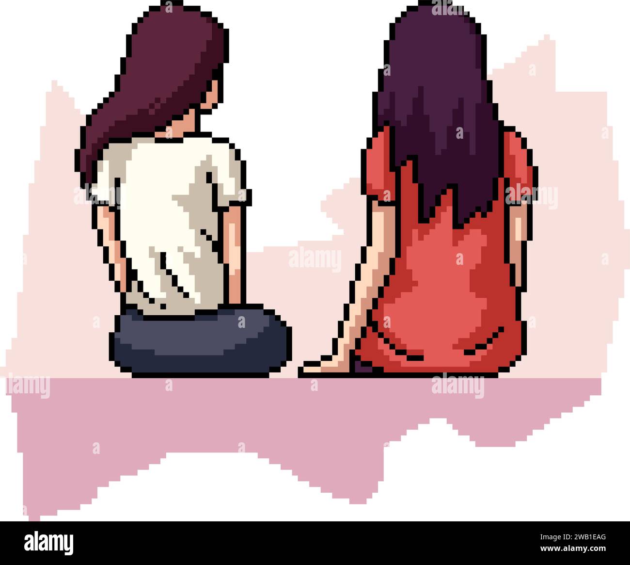 Pixel friend Stock Vector Images - Alamy