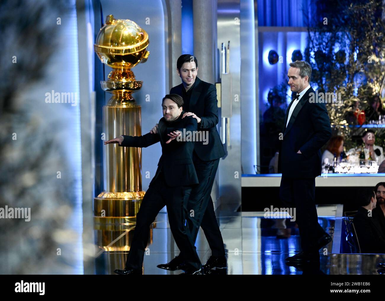 Beverly Hills, United States. 07th Jan, 2024. Kieran Culkin, Nicholas ...