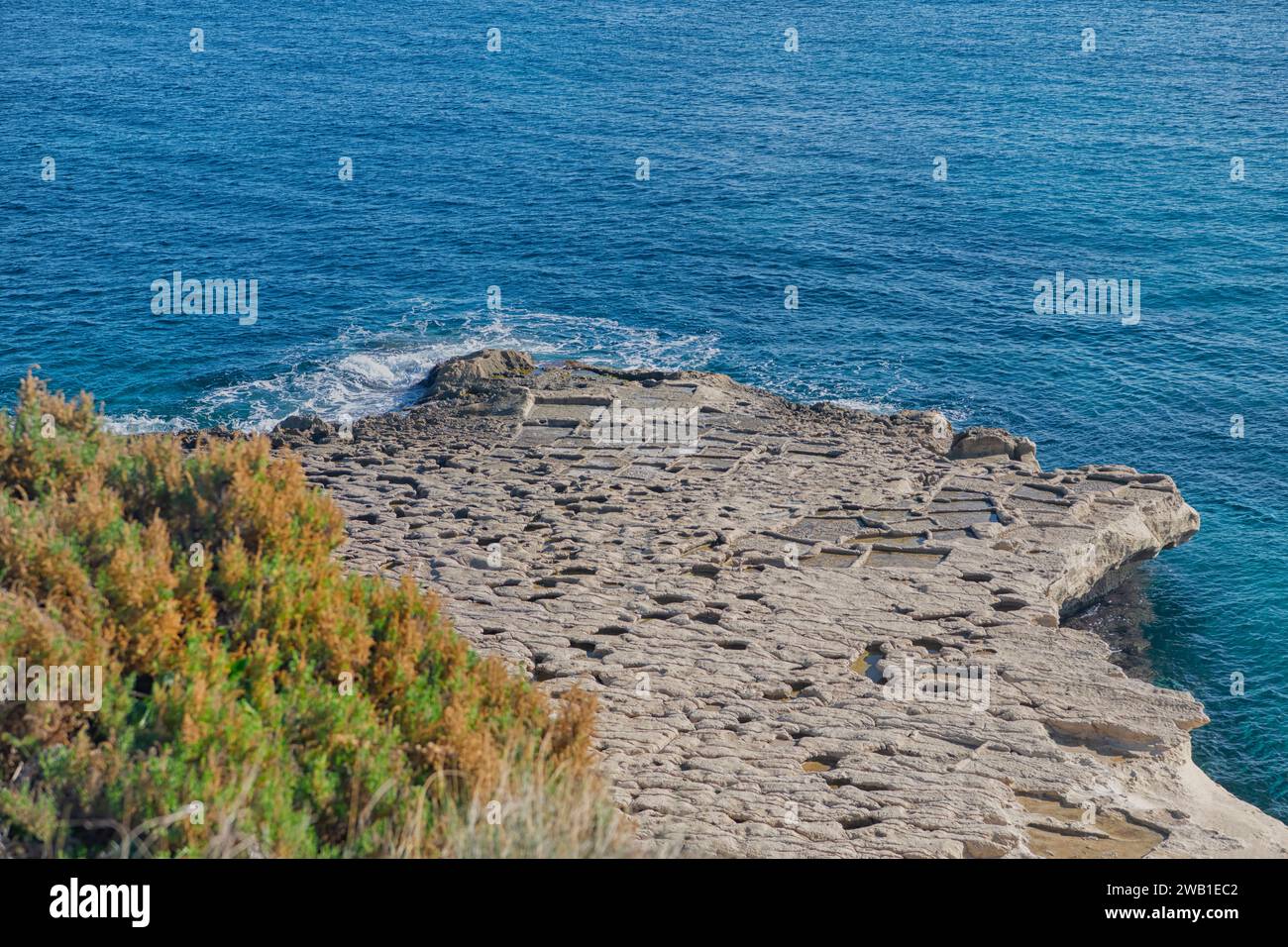 Natural Pools at St. Peters Pools, Malta Stock Photo - Alamy