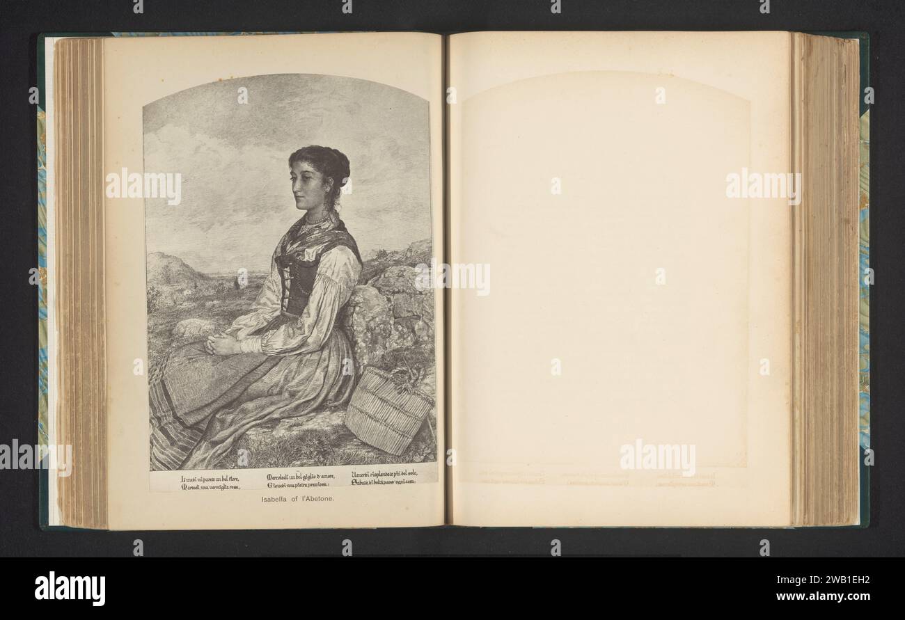 Isabella of l'Abetone, Frederick Hollyer, after Francesca Alexander, c ...