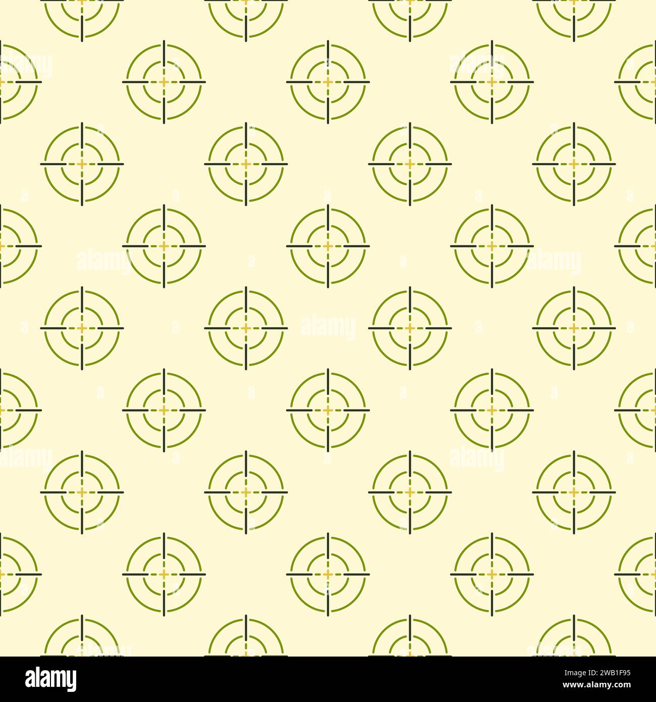 Target Aim vector concept colored seamless pattern - Crosshair modern ...