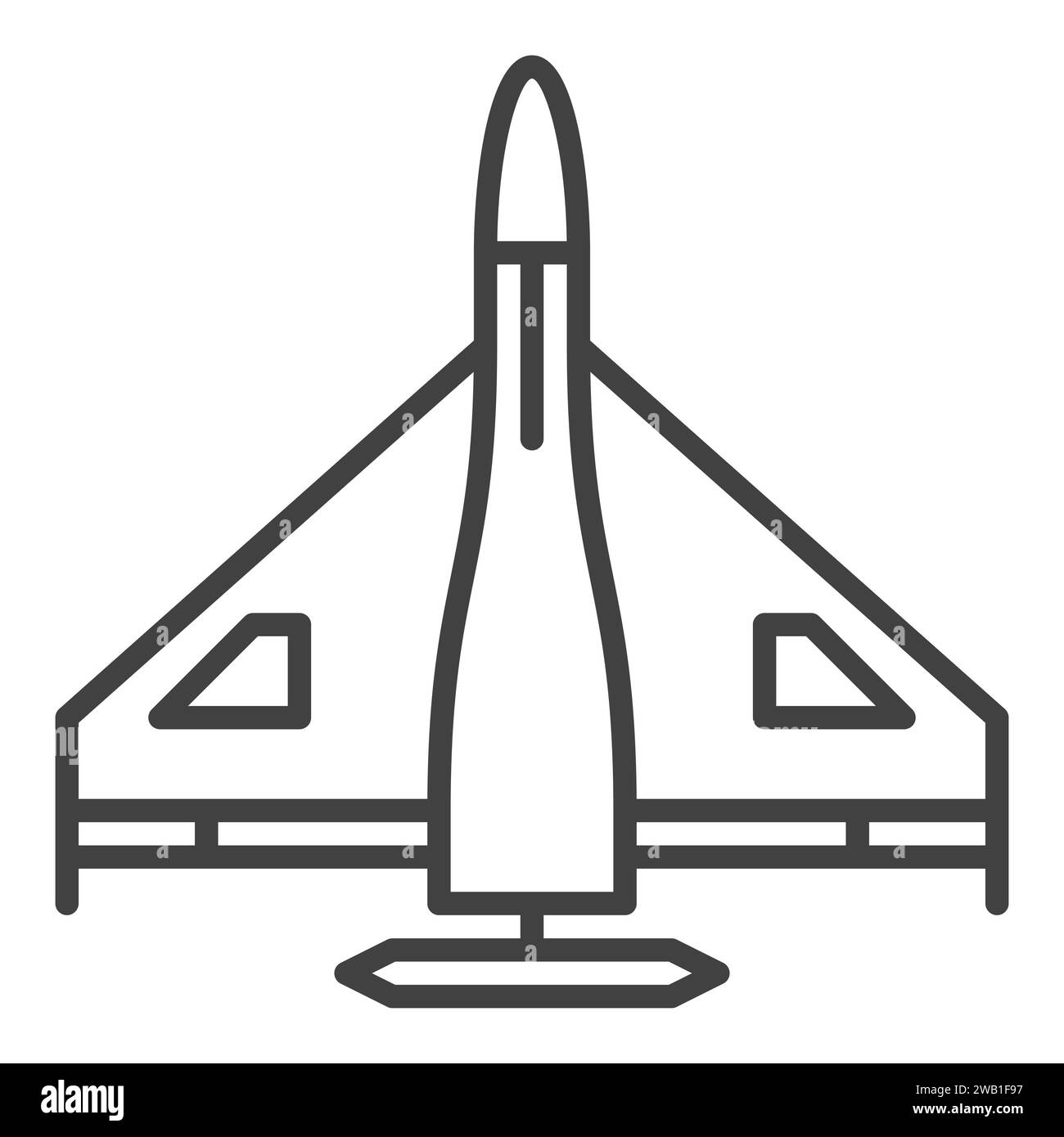 Kamikaze Drone vector concept icon - Combat Military Drone symbol in ...