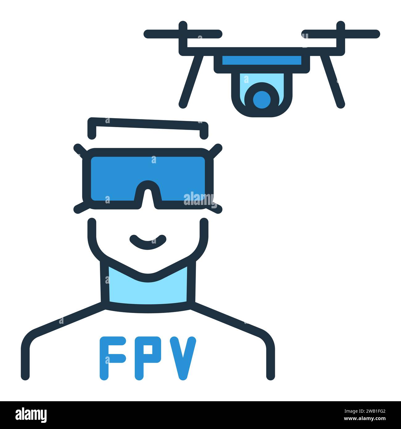 Fpv goggles Cut Out Stock Images & Pictures - Alamy