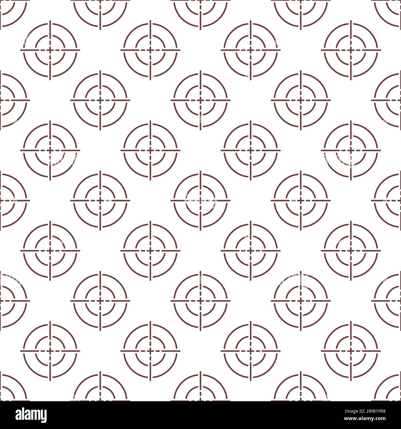 Crosshair vector concept outline seamless pattern or Target Aim ...