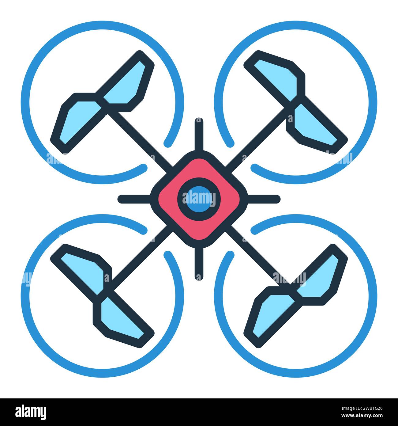 Action camera top view Stock Vector Images - Alamy