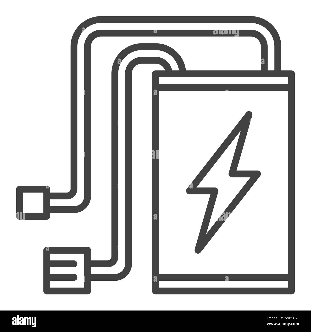 RC Drone Battery vector concept linear icon or symbol Stock Vector ...