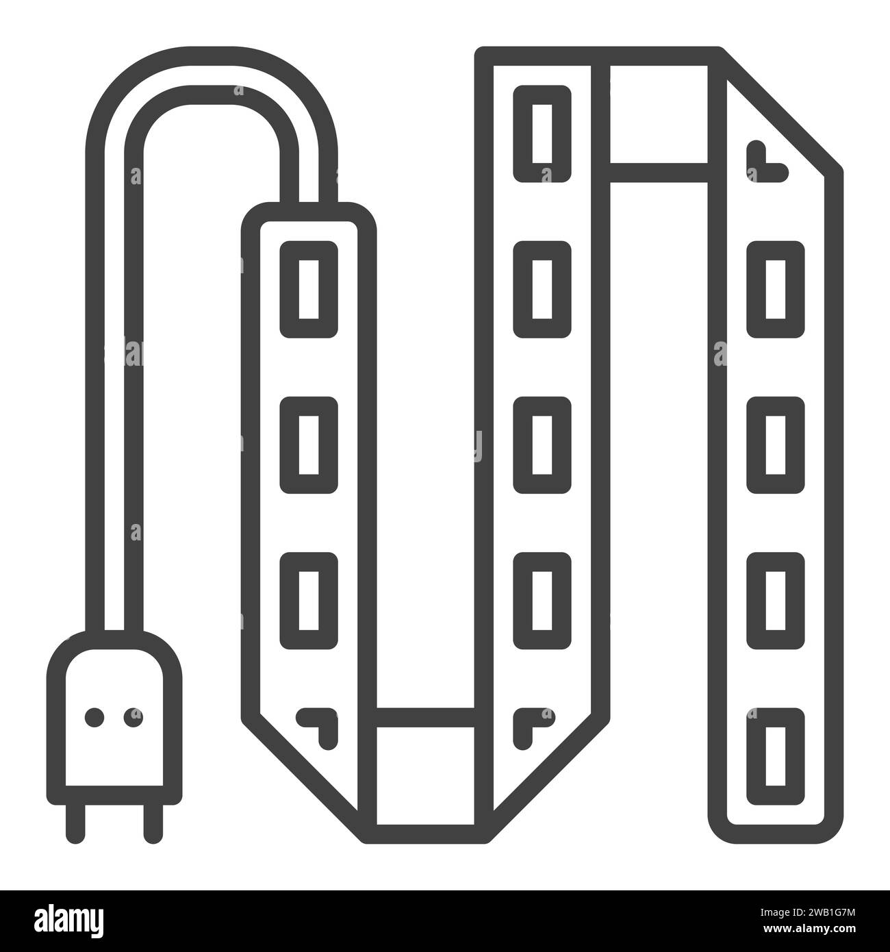 LED Stripe Grow Light Diode vector concept linear icon or symbol Stock Vector Image & Art - Alamy