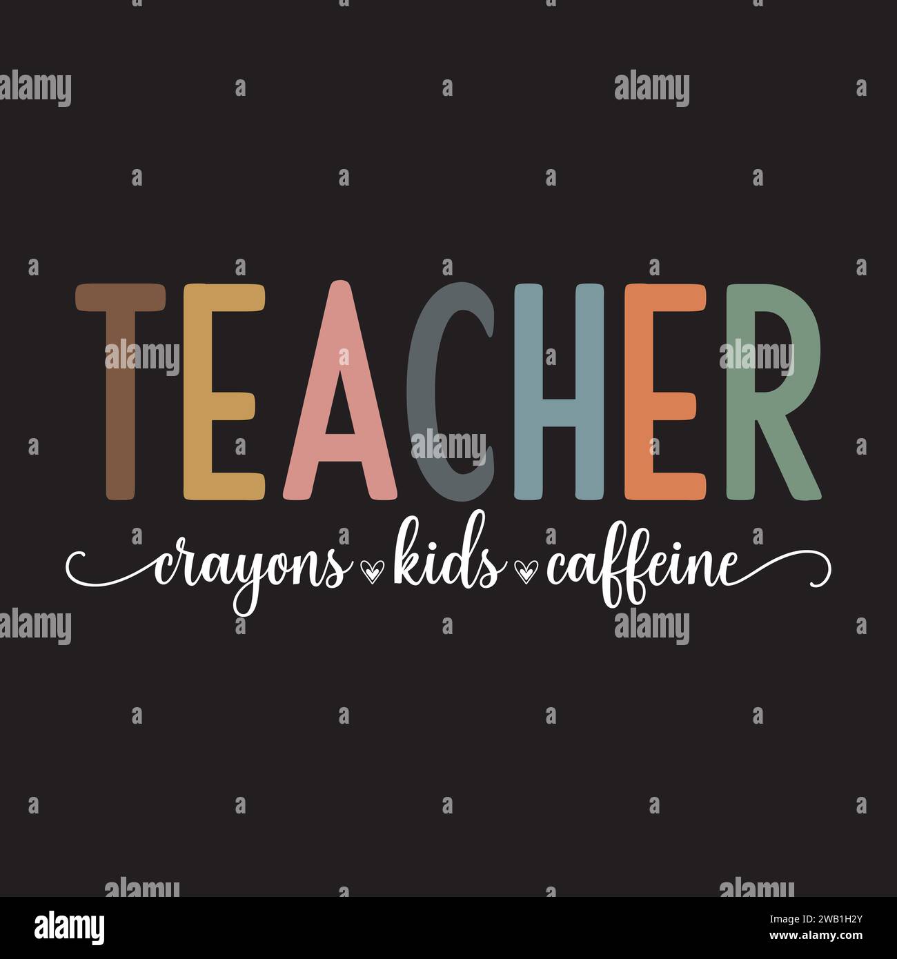 Teacher SVG Design, Typography T-Shirt, Hand Drawn Lettering Concept ...