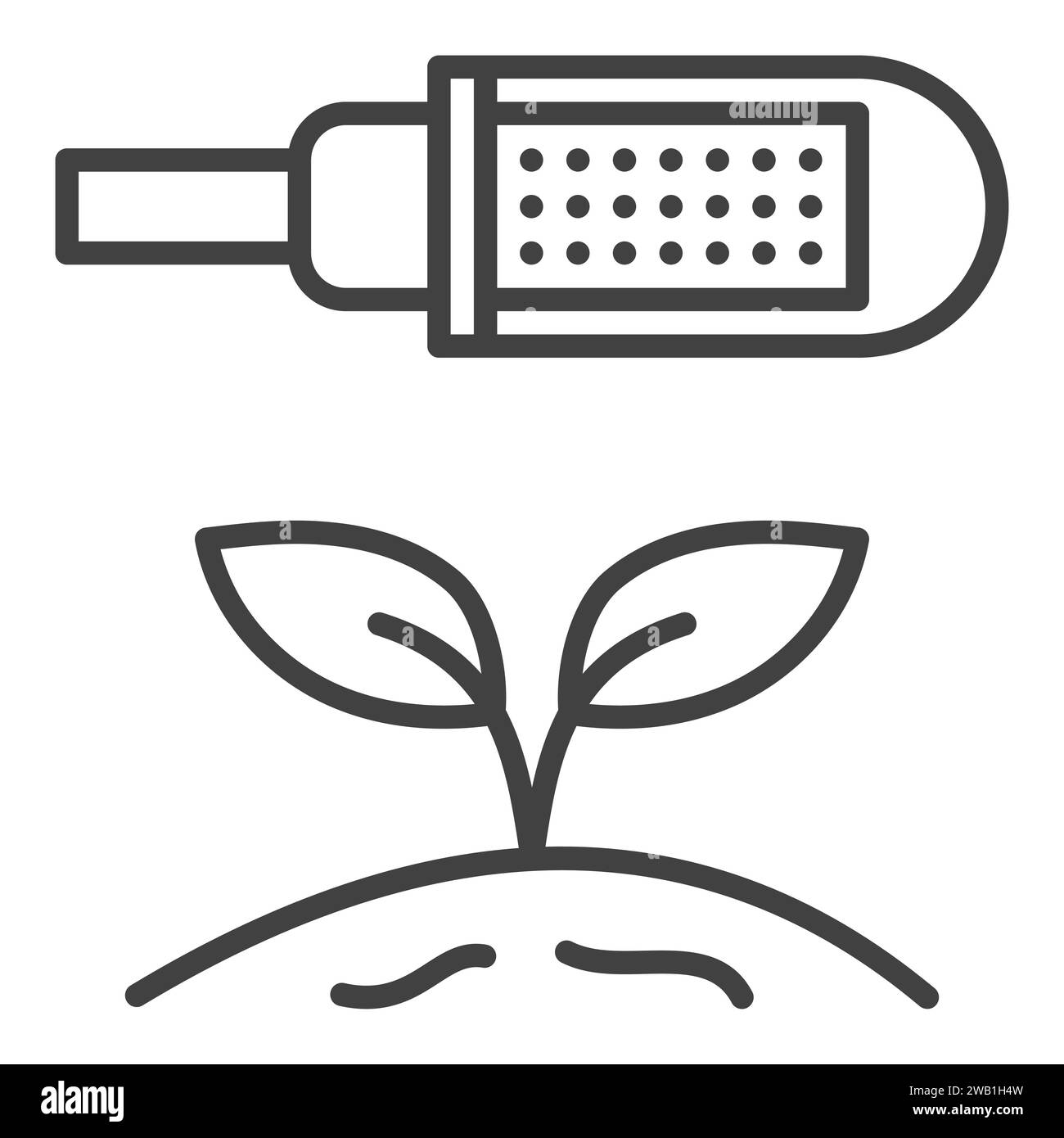 Smart factory light Black and White Stock Photos & Images - Alamy