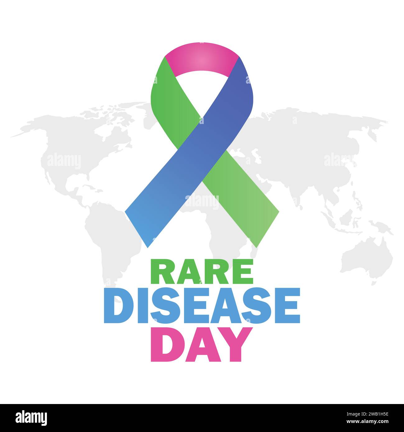 Rare Disease Day Vector illustration. Holiday concept. Template for ...