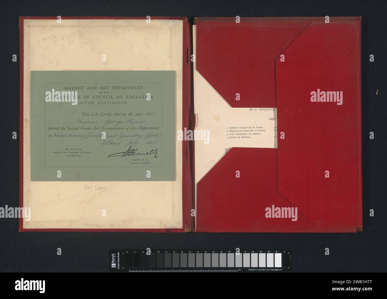 The seven cartoons of Raphael / photographed by C. Thurston Thompson ...