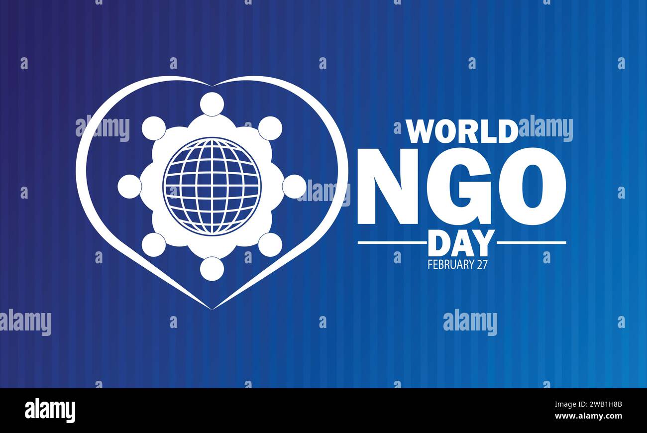 World NGO Day Vector illustration. February 27. Holiday concept ...