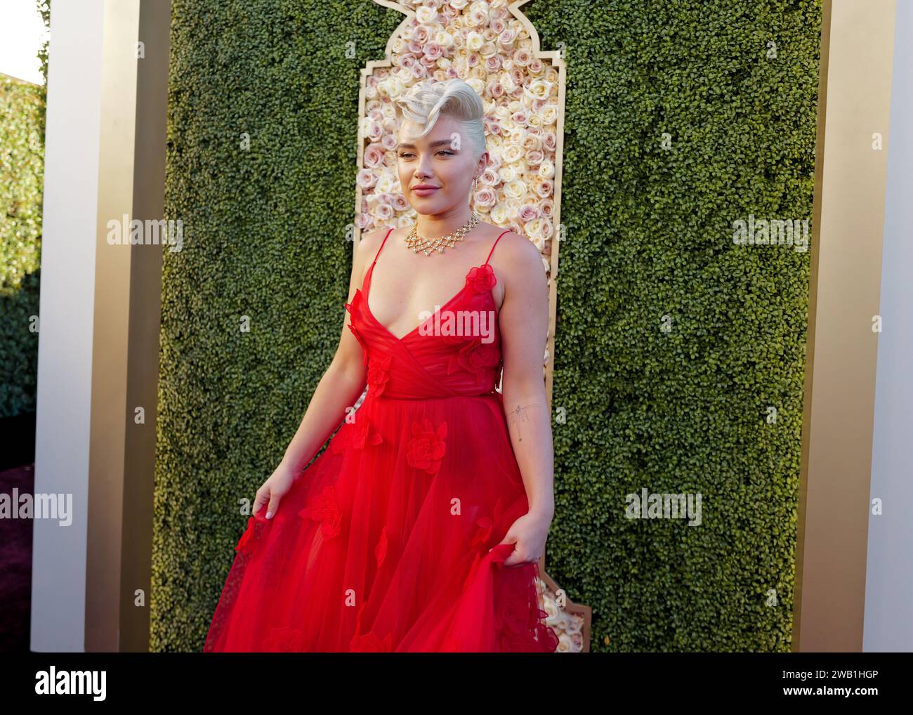 Beverly Hills, United States. 08th Jan, 2023. Florence Pugh at the 81st ...