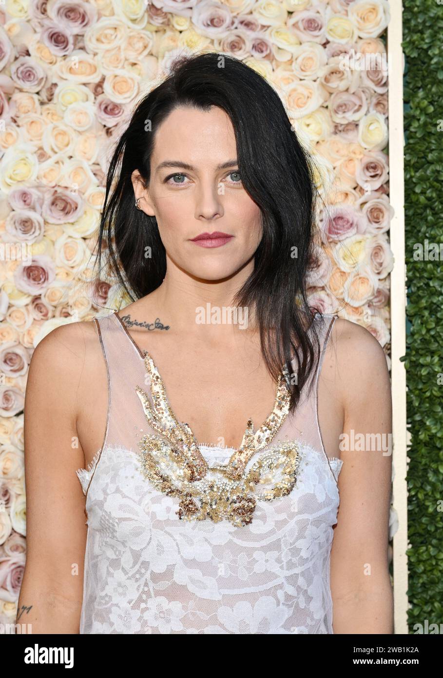 Beverly Hills, United States. 07th Jan, 2024. Riley Keough at the 81st ...