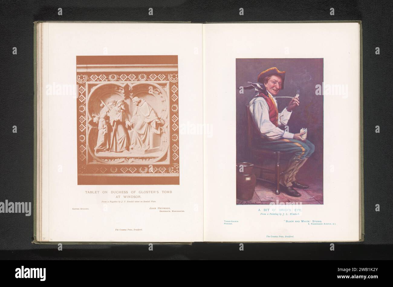 Reproduction of a painting of a portrait of an unknown man with a bird ...