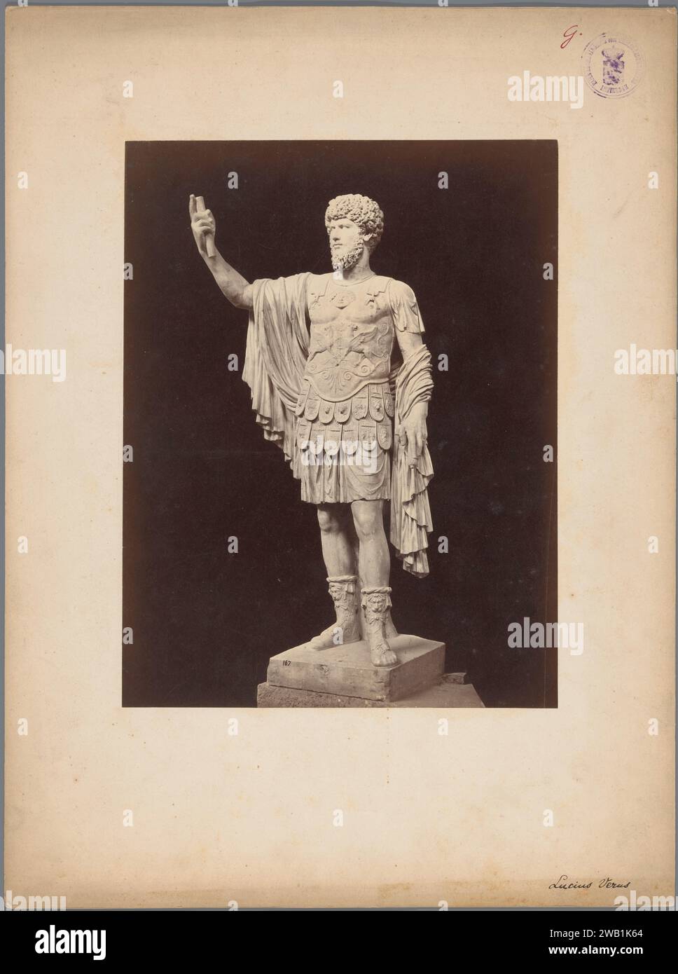 Image of Lucius Verus in Naples, Anonymous, 1850 - 1900 photograph ...