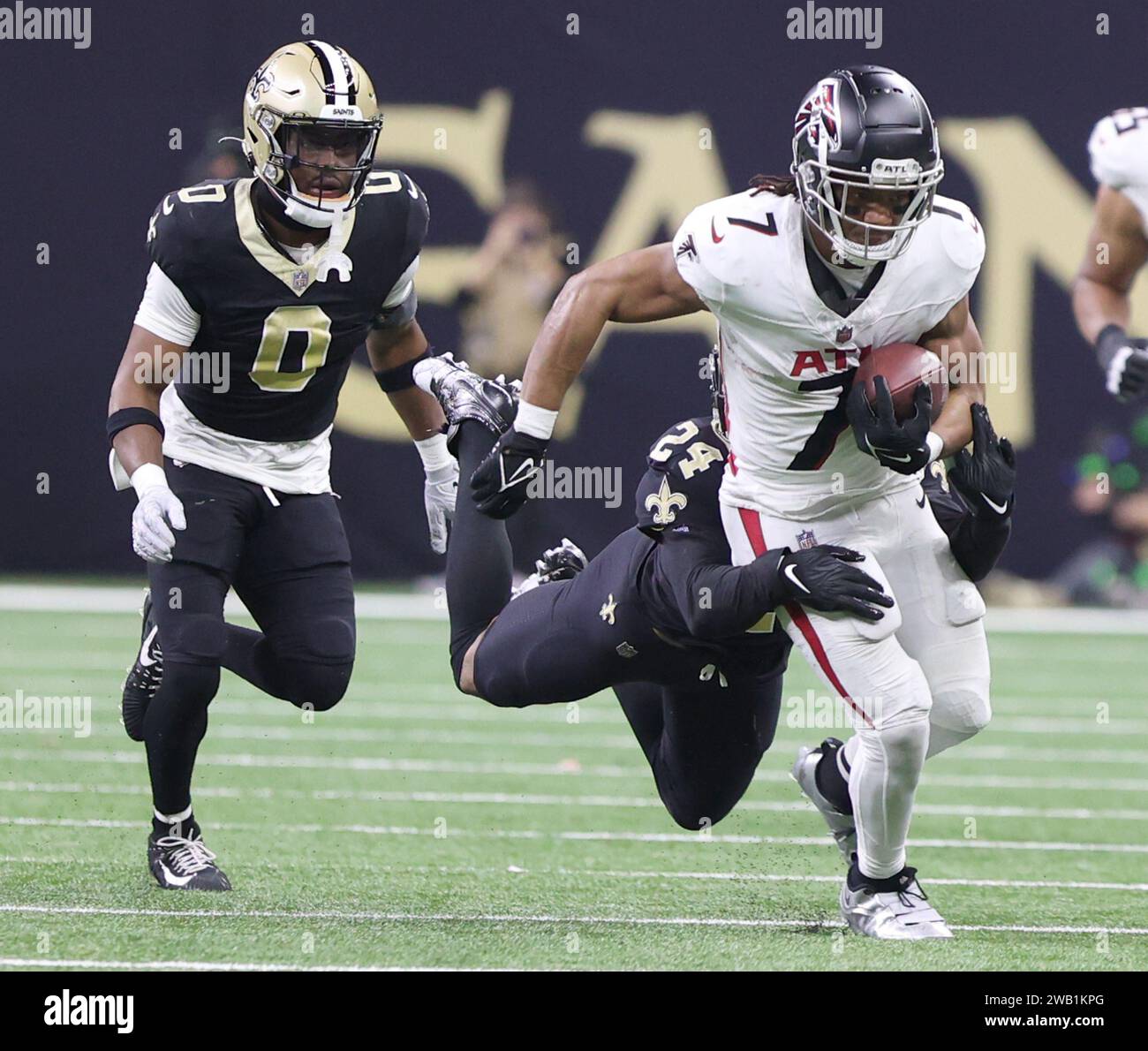 New Orleans, USA. 07th Jan, 2024. New Orleans Saints safety Johnathan ...