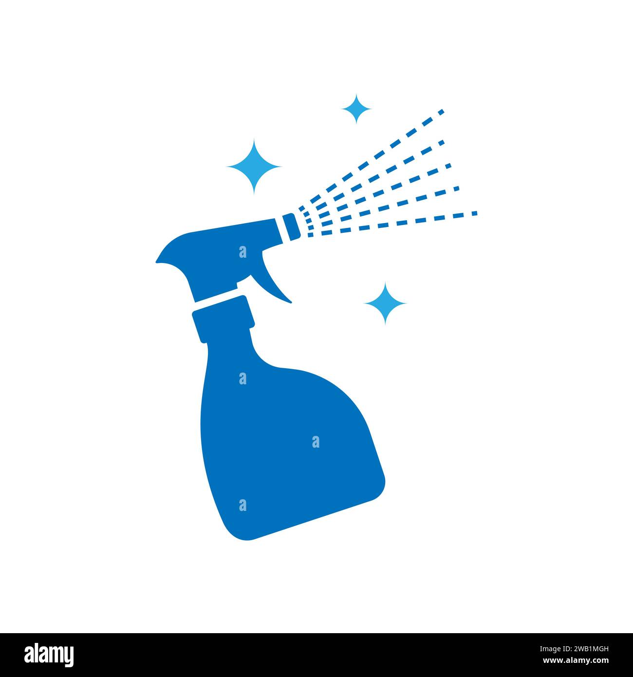 cleaning spray bottle vector icon symbol illustration Stock Vector ...