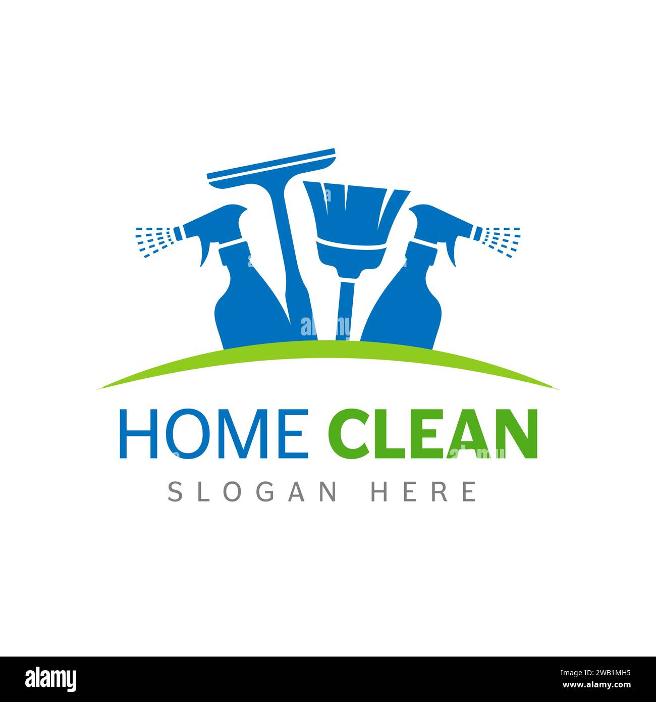 Cleaning service logo design template vector. Suitable logo for ...