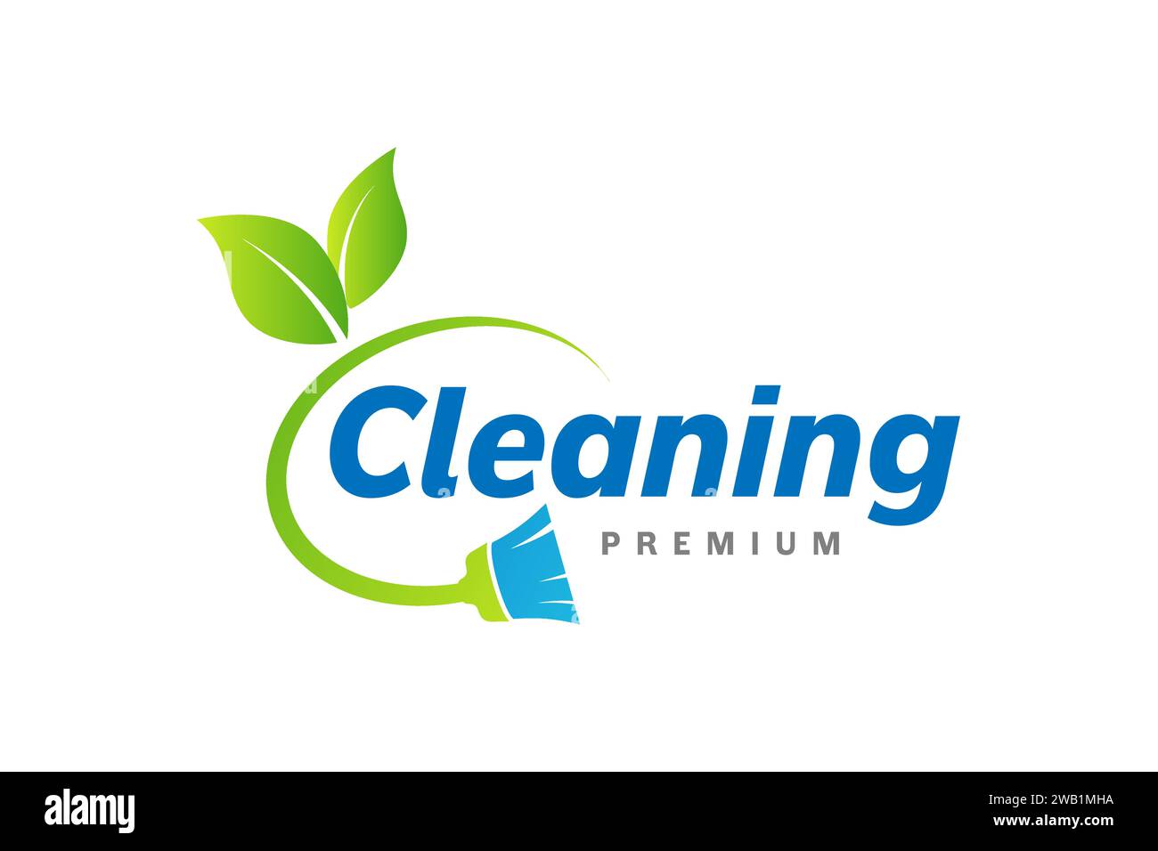 Cleaning service logo design template vector. Suitable logo for ...