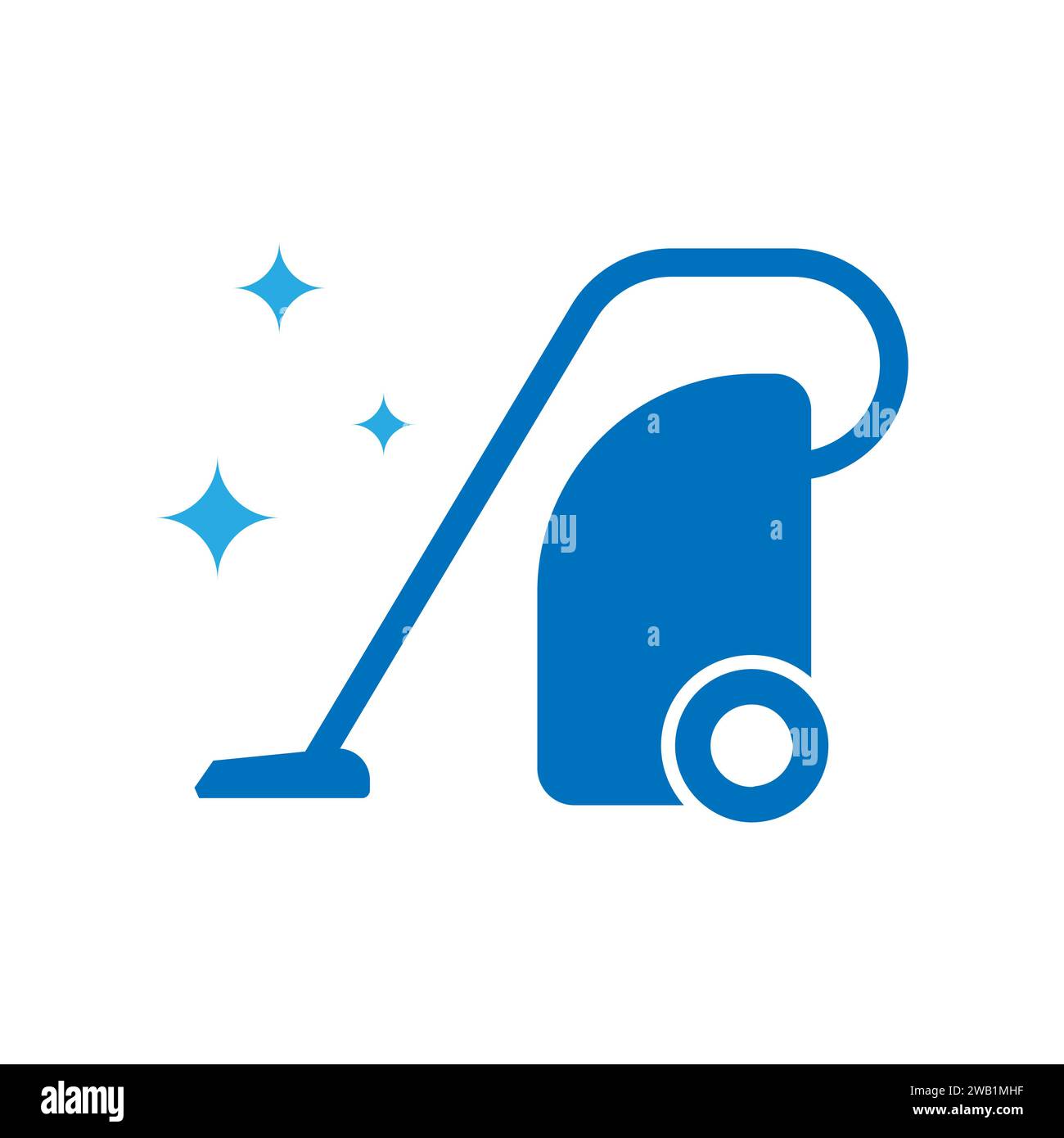 Vacuum cleaner flat vector icon symbol illustration Stock Vector Image ...